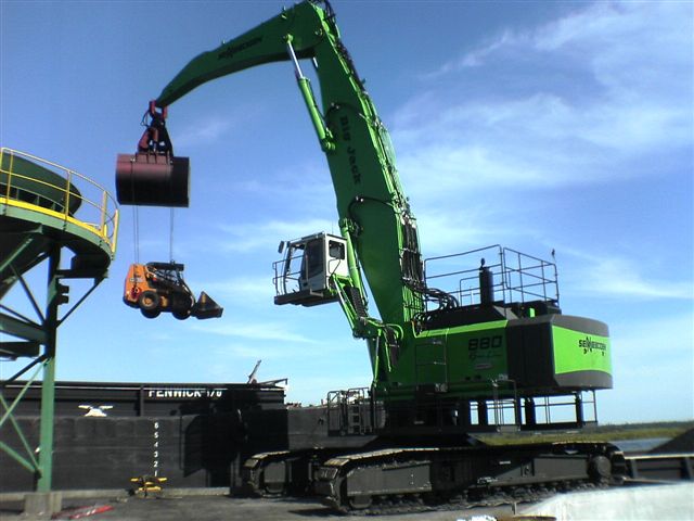 First SENNEBOGEN 880 In North America In Service At Charleston ...