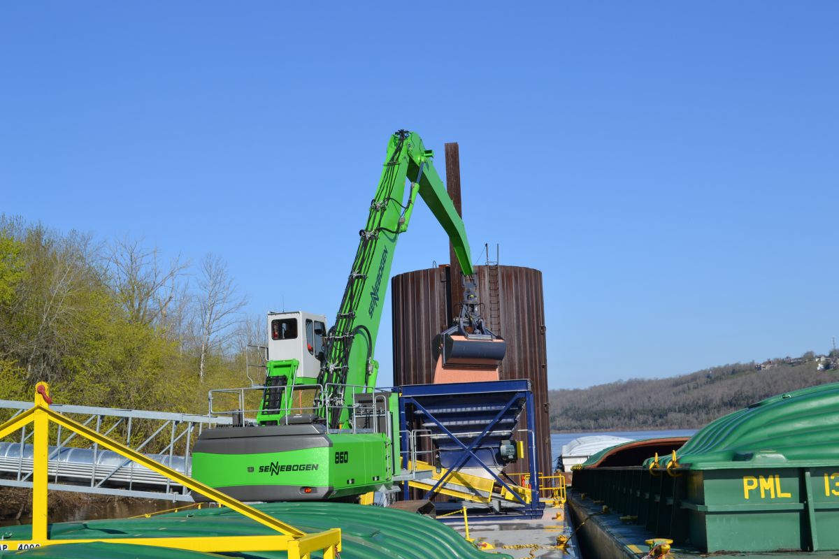 New CHS Fertilizer Terminal Hits Its Throughput Numbers With SENNEBOGEN ...