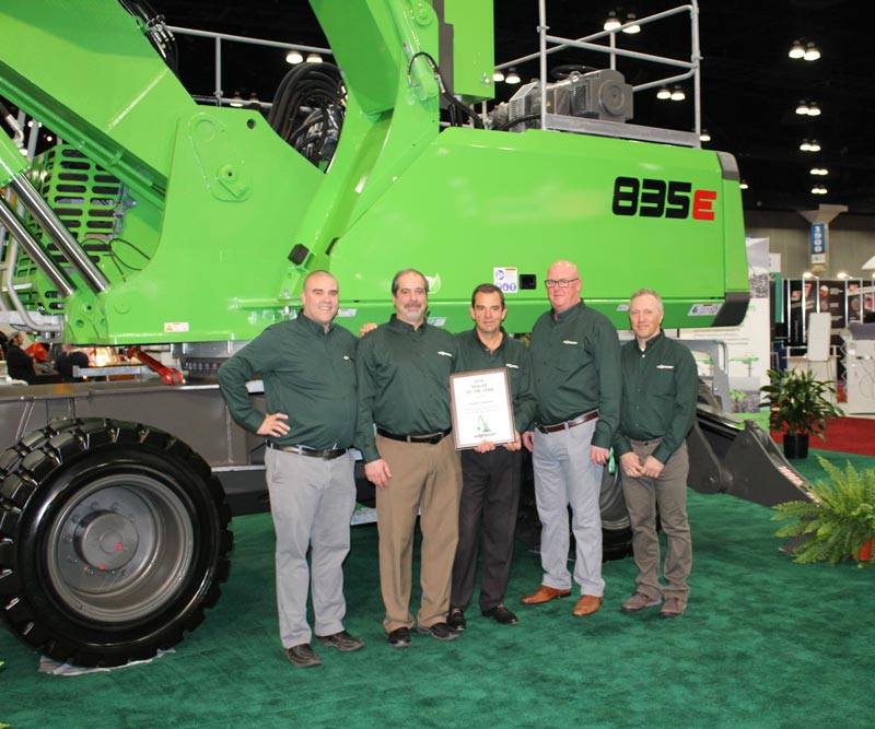 Strongco Brings SENNEBOGEN “Dealer Of The Year” Award To Canada ...