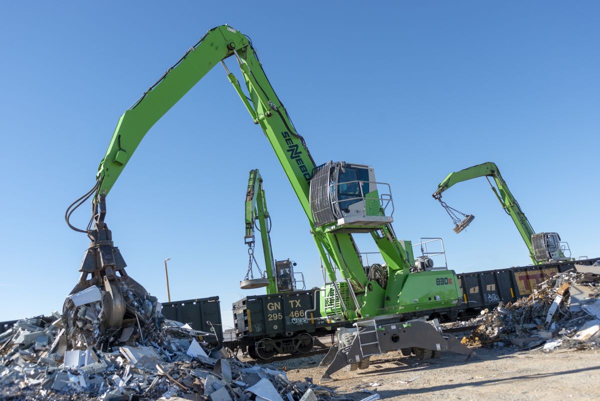 Cross-Border Operations Lead W. Silver To More SENNEBOGEN Scrap ...